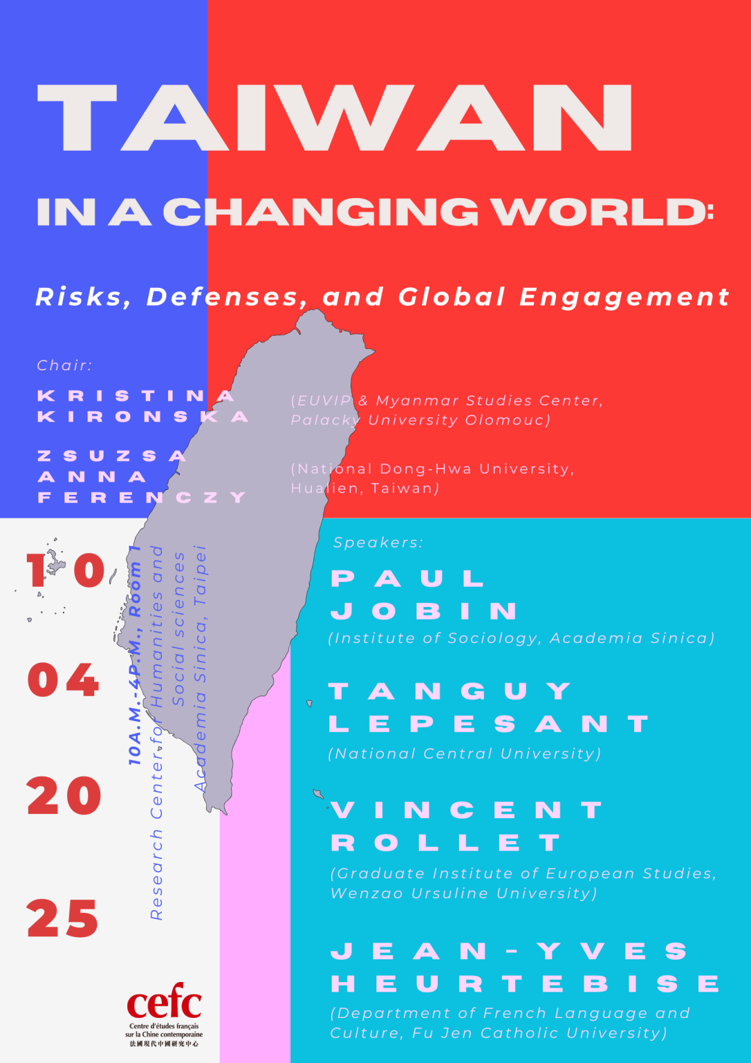 Taiwan in a Changing World: Risks, Defenses, and Global Engagement - CEFC